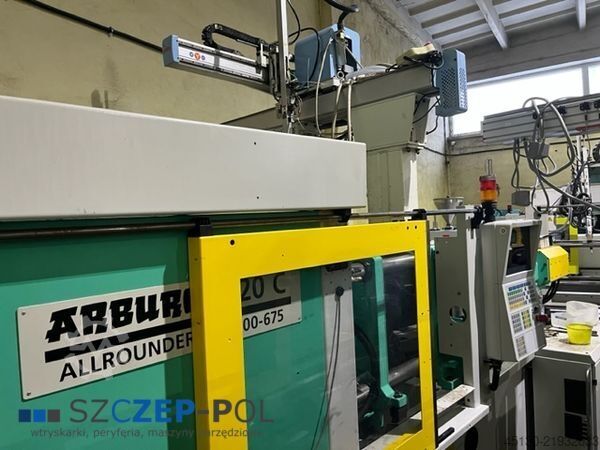 Mašina za brizganje plastike
Arburg 420C 1300-675