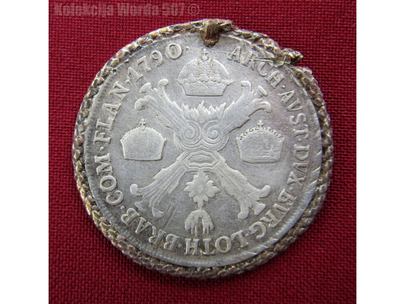 Srebrna Kovanica 1-2 Kronenthaler Talir 1790. M
