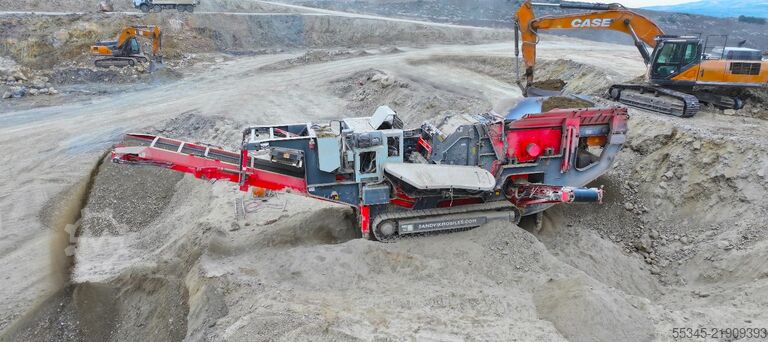 Jedinica za razbijanje
Sandvik QI441 Used Mobile Crusher QI441 Mobile Crusher with FABO Assurance
