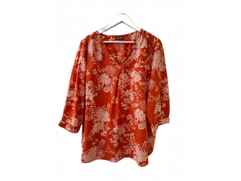 ★YESSICA★tanana pamučna bluza KAO NOVA! ♥3XL-4XL♥
