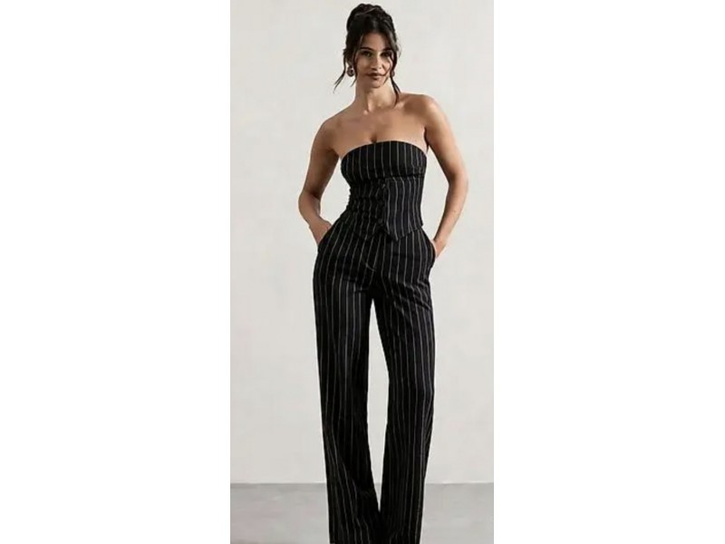 P...S...fashion...PANTALONE VISOKOG STRUKA-KAO NOVE