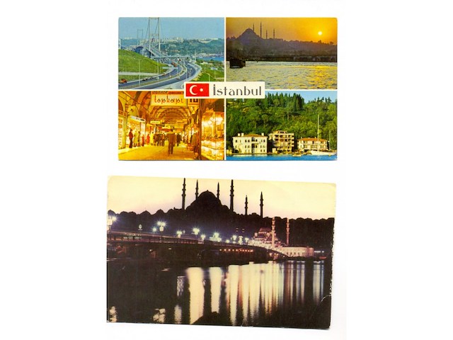 Razglednica Turska Istambul, 5 kom