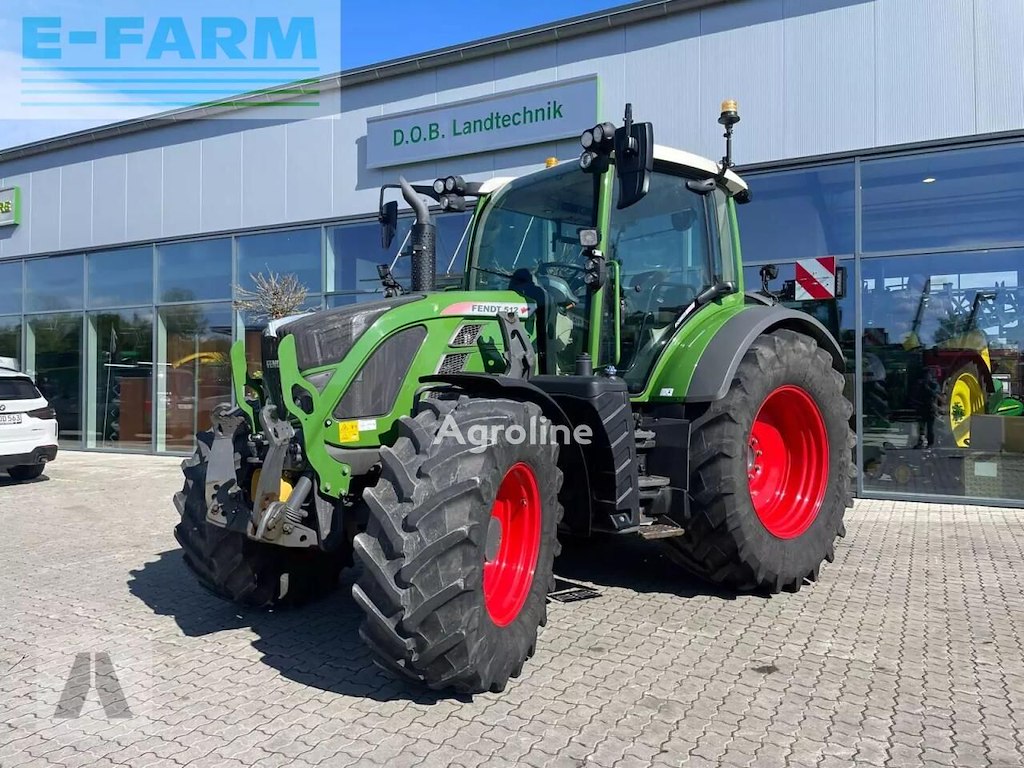 Fendt 512 vario powerplus traktor točkaš