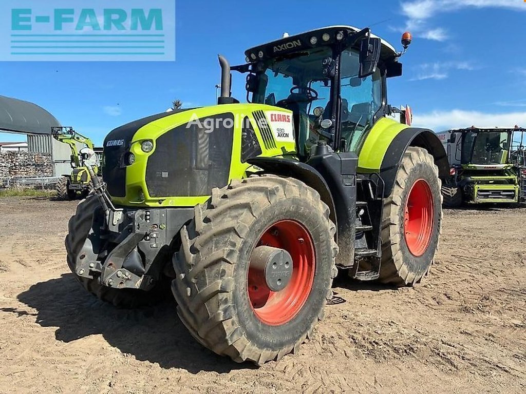 Claas axion 930 cmatic + gps s10 rtk traktor točkaš