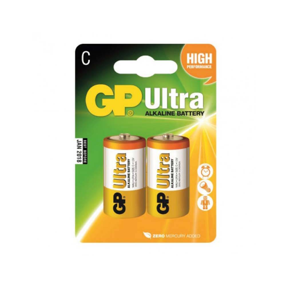 BATERIJA GP ULTRA ALKALNA LR14 -2 KOM