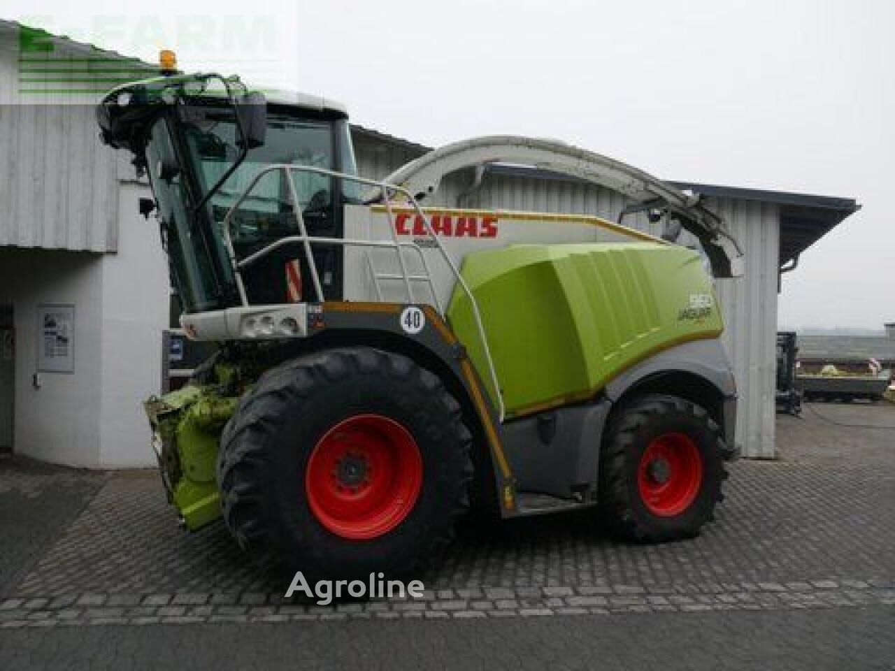 Claas jaguar 960 inkl. orbis 750 krmni kombajn