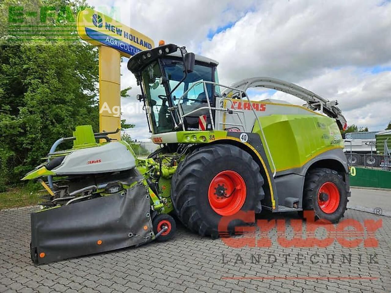 Claas jaguar 950 4-trac, typ 497 krmni kombajn