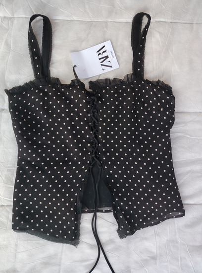 ZARA Studio Limited Edition korset tufne S