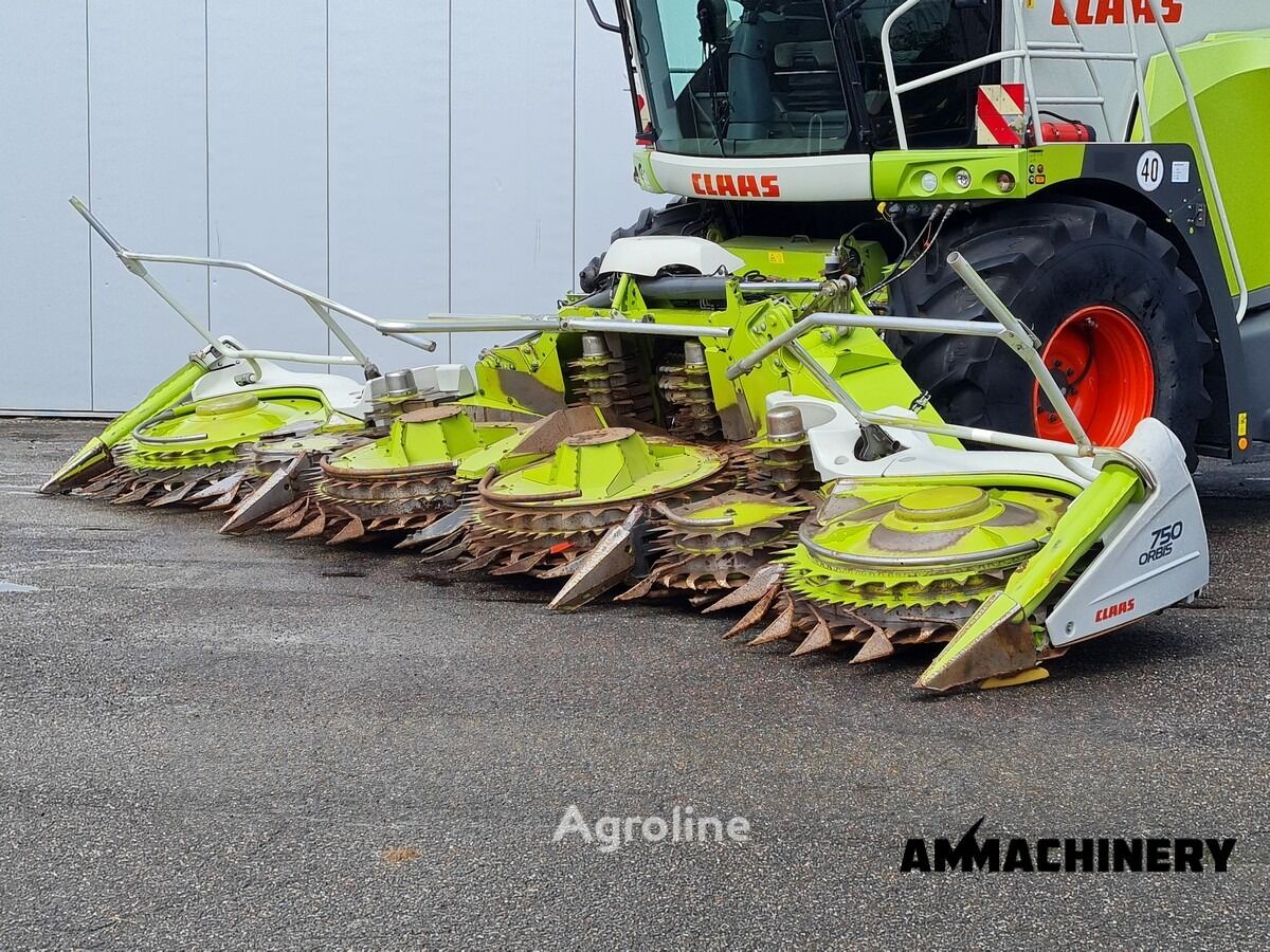 Claas Orbis 750 Autocontour žetelica za kukuruz