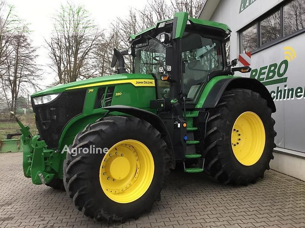 John Deere traktor 7r330 sakupljač otkosa