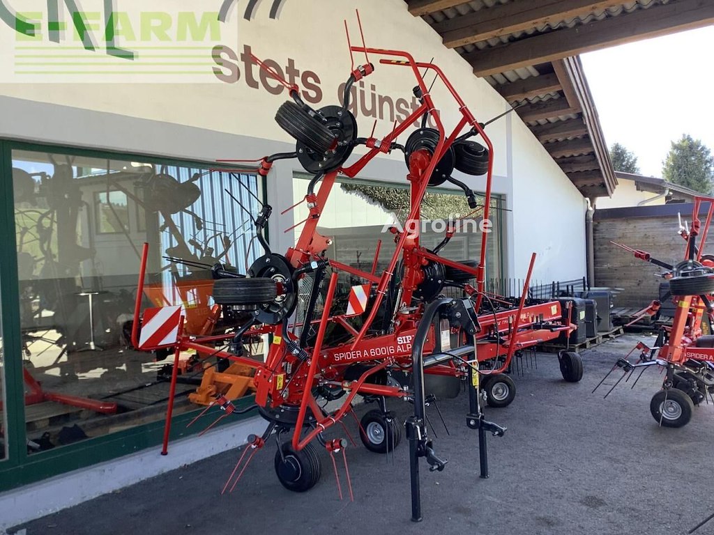 SIP spider 600 / 6 alp prevrtač sena