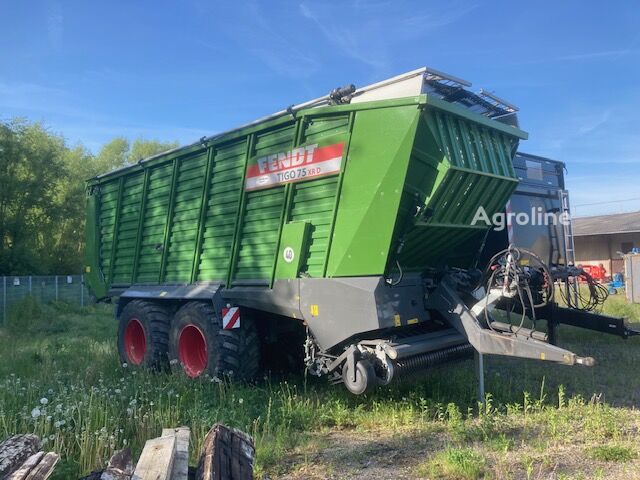 Fendt Tigo 75 XR samoutovarna prikolica