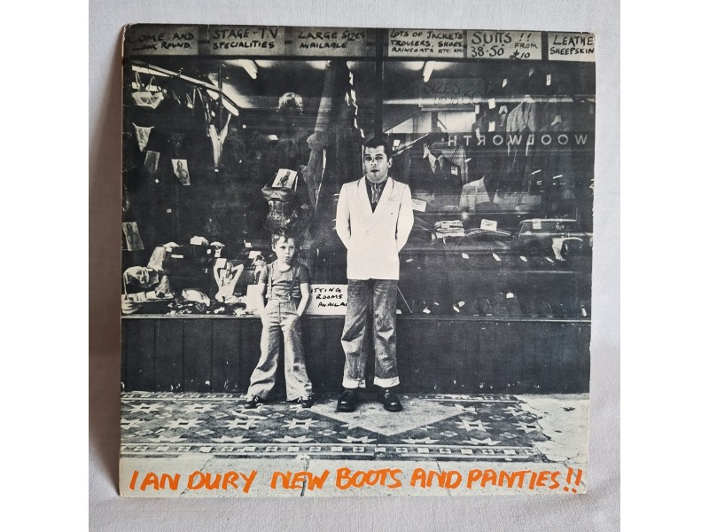 IAN DURY! LEGENDARNI PRVI LP, REMEK DELO PUNK-a! 5,5!
