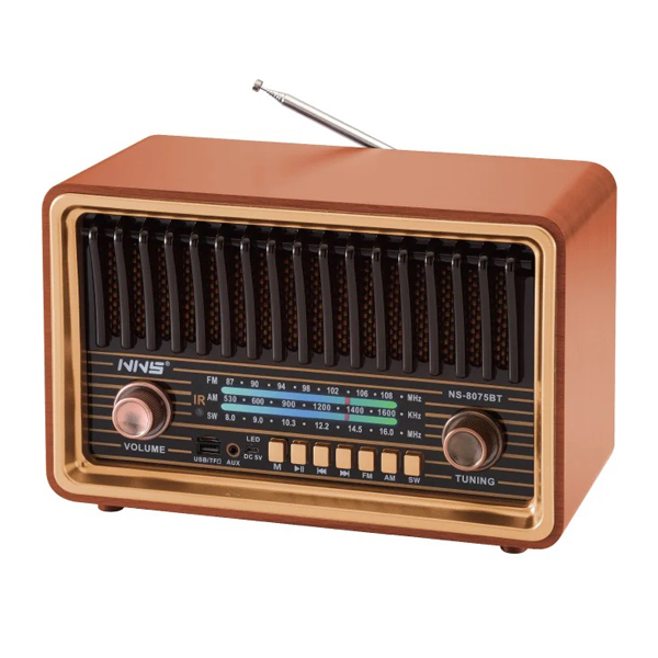 Retro RGB Bluetooth radio 8075BT NS-8075BT
