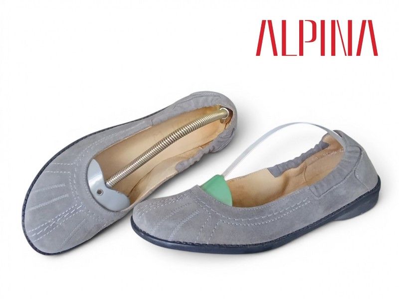 ALPINA- VRHUNSKE KOŽNE BALETANKE, BR.38