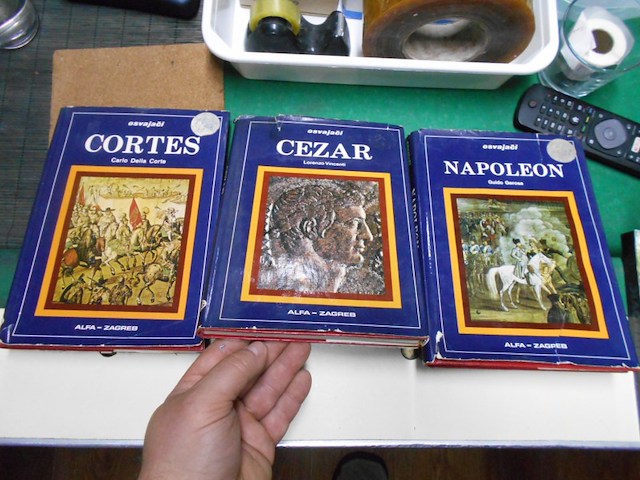 OSVAJAČI NAPOLEON-CEZAR-CORTES I - III