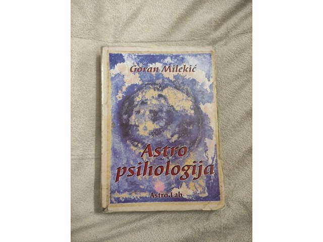 Astropsihologija,Goran Milekić