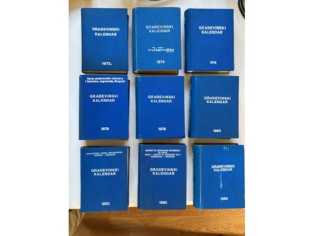 Građevinski kalendar SET