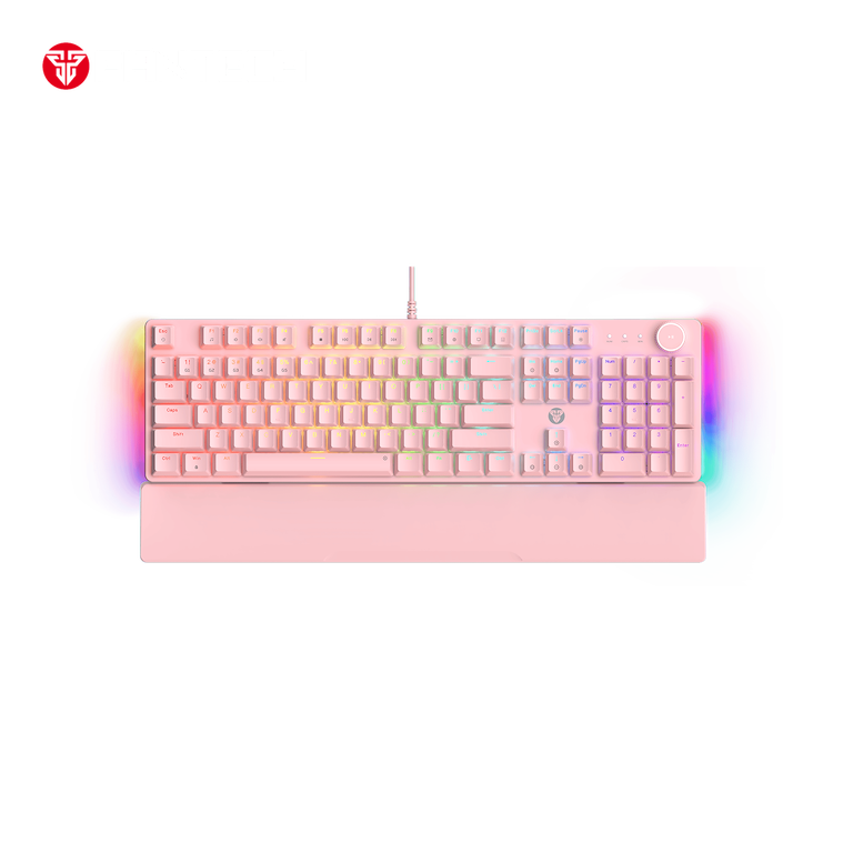 GEJMERSKA MEHANICKA TASTATURA FANTECH MK894 MAXPOWER II SAKURA EDITION YELLOW SWITCH