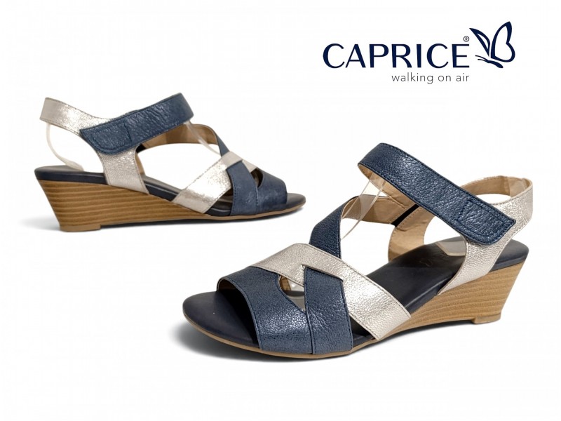 CAPRICE - VRHUNSKE KOŽNE SANDALE, BR.39. - NOVE