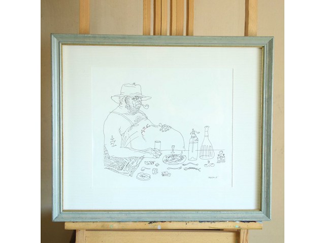 Slika- autor Momo Kapor 49cm x 41cm