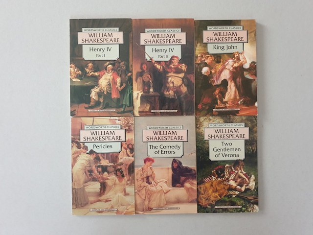 William Shakespeare / Sekspir, Dela 6. Knjiga