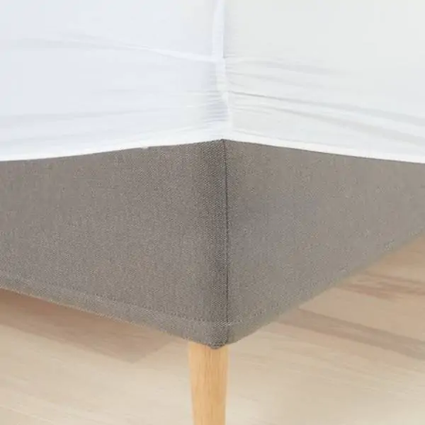 Čaršav sa lastišem MIRIAM mikro 90x200x25 bela