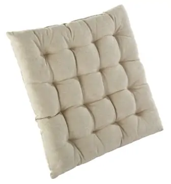 Jastuk za stolice 38x38x5cm krem