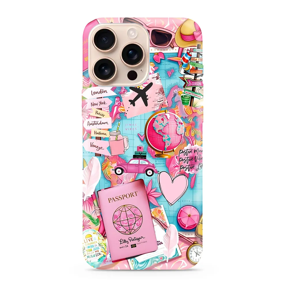 Futrola ULTRA TANKI PRINT CLEAR za iPhone 16 Pro Max (6.9) SP029