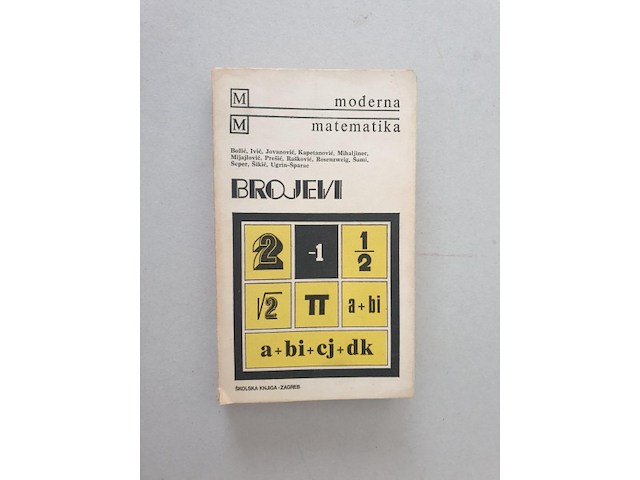 BROJEVI / Moderna matematika