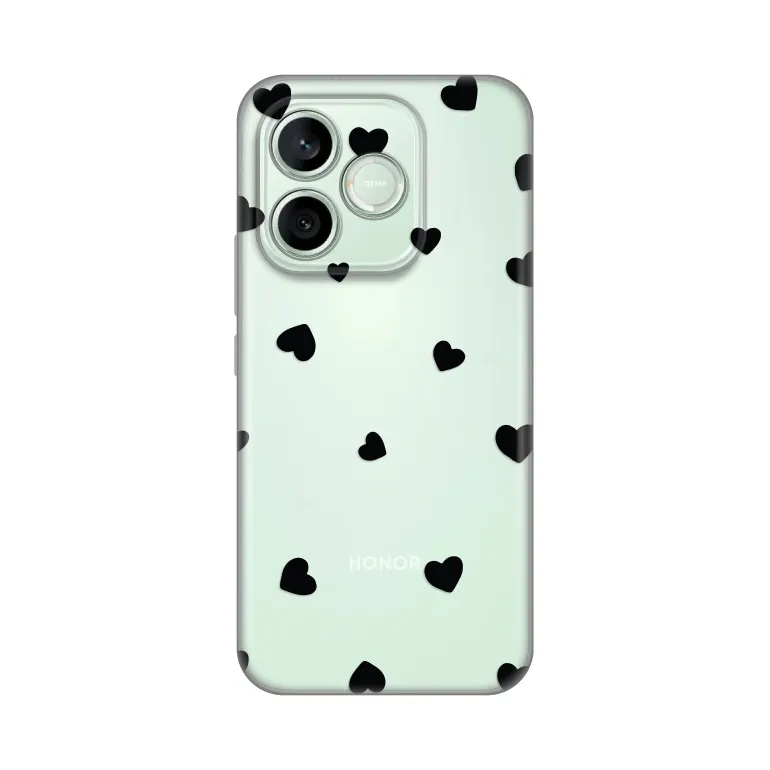 Maska Silikonska Print Skin za Honor 600 Lite Hearts