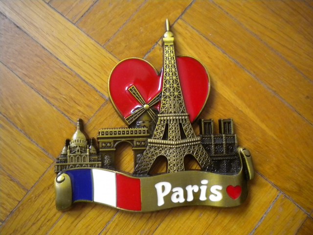 PARIZ PARIS, magnet za frizider (14)