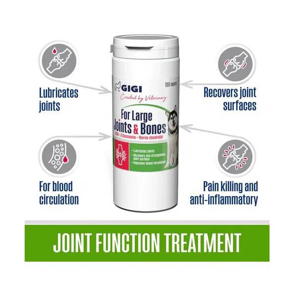 GIGI Large Joints&Bones za zglobove, 100 tableta