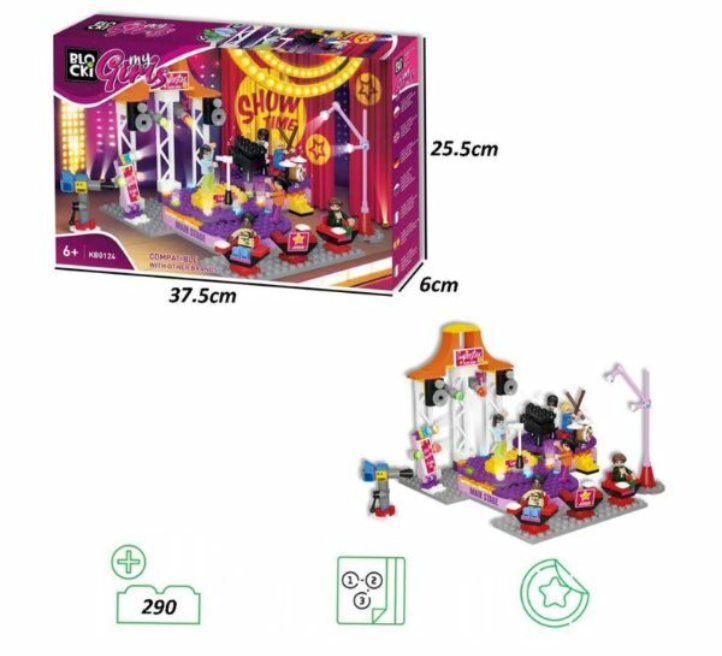 BLOCKI KOCKE POZORNICA 290 KOMADA 76/0124
