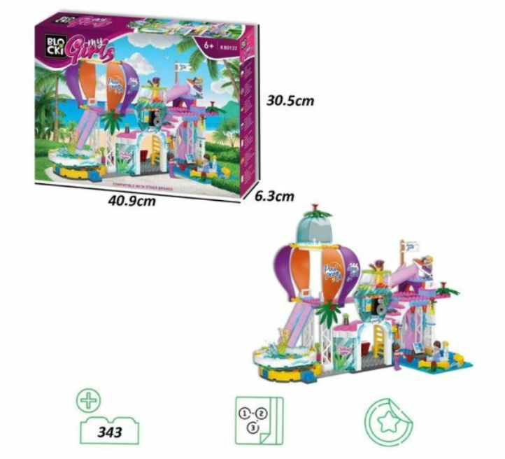 BLOCKI KOCKE AKVAPARK 343 KOM 76/0122