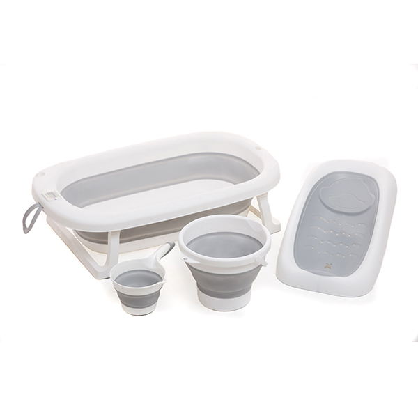 BBO Sklopiva kadica za bebe Set Grey BL-BT338TGREY