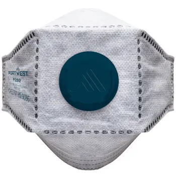 Portwest horizontalno sklopivi respirator sa aktivnim ugljem i ventilom EAGLE FFP2 P292