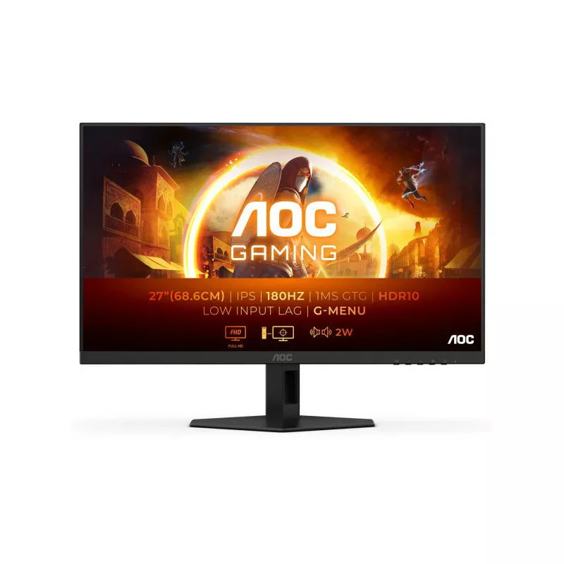Monitor 27″ AOC 27G4XE IPS 1920×1080/180Hz/0.5ms/2xHDMI/DP/G-sync/zvučnici