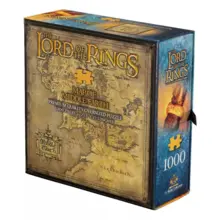 Puzzle - The Lord of The Rings, Middle Earth’s Map, 1000 pcs