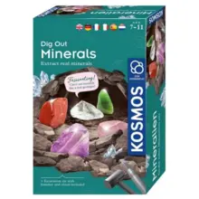 Edukativni set - Stem, Dig Out, minerals
