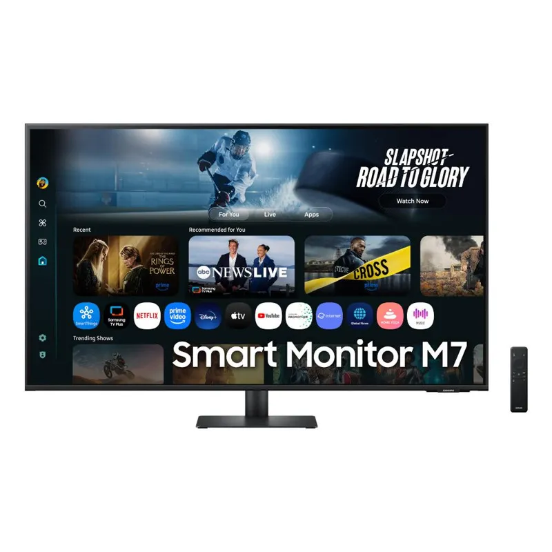 Monitor SAMSUNG LS43FM702UUXDU 43″/VA/3840×2160/60Hz/4ms GtG/HDMIx2,USB-C,LAN//VESA/smart/zvucnici