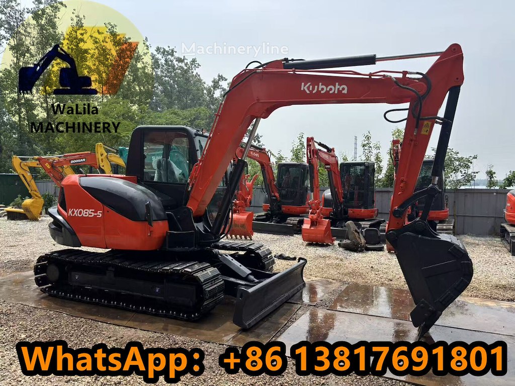 Kubota KX085-5 mini bager