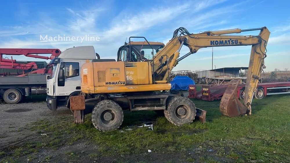 Komatsu PW160 bager točkaš