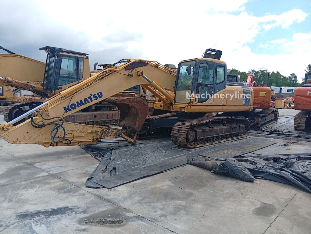Komatsu PC210-7 bager guseničar po rezervnim delovima