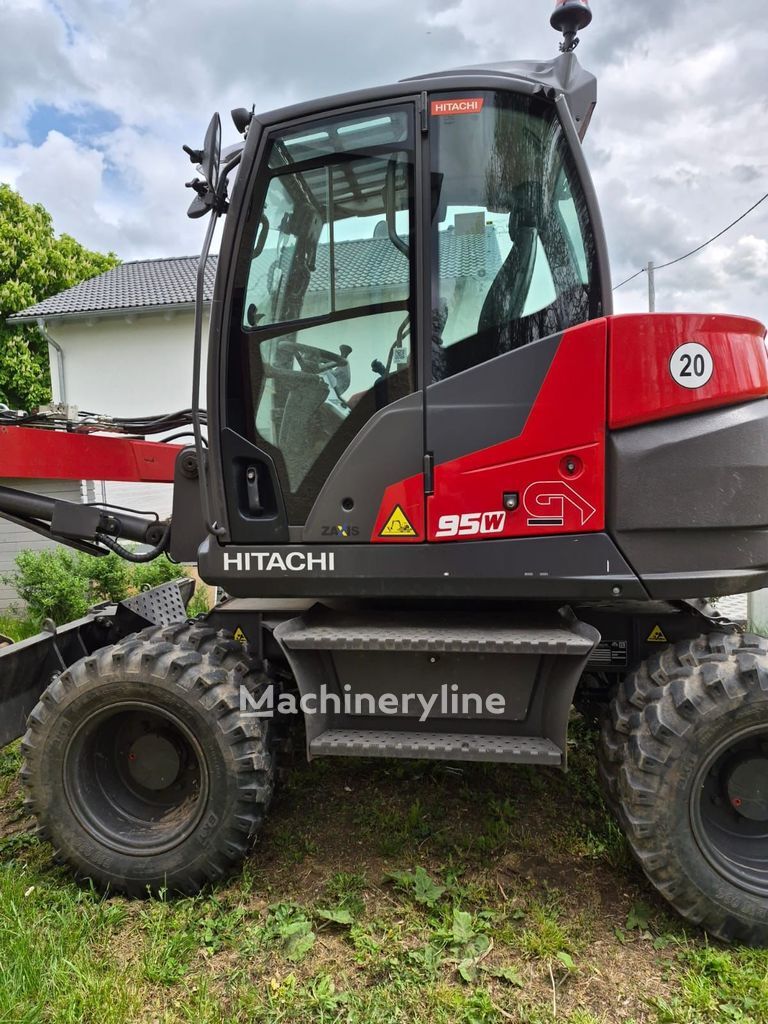 Hitachi ZX95W-7 bager točkaš