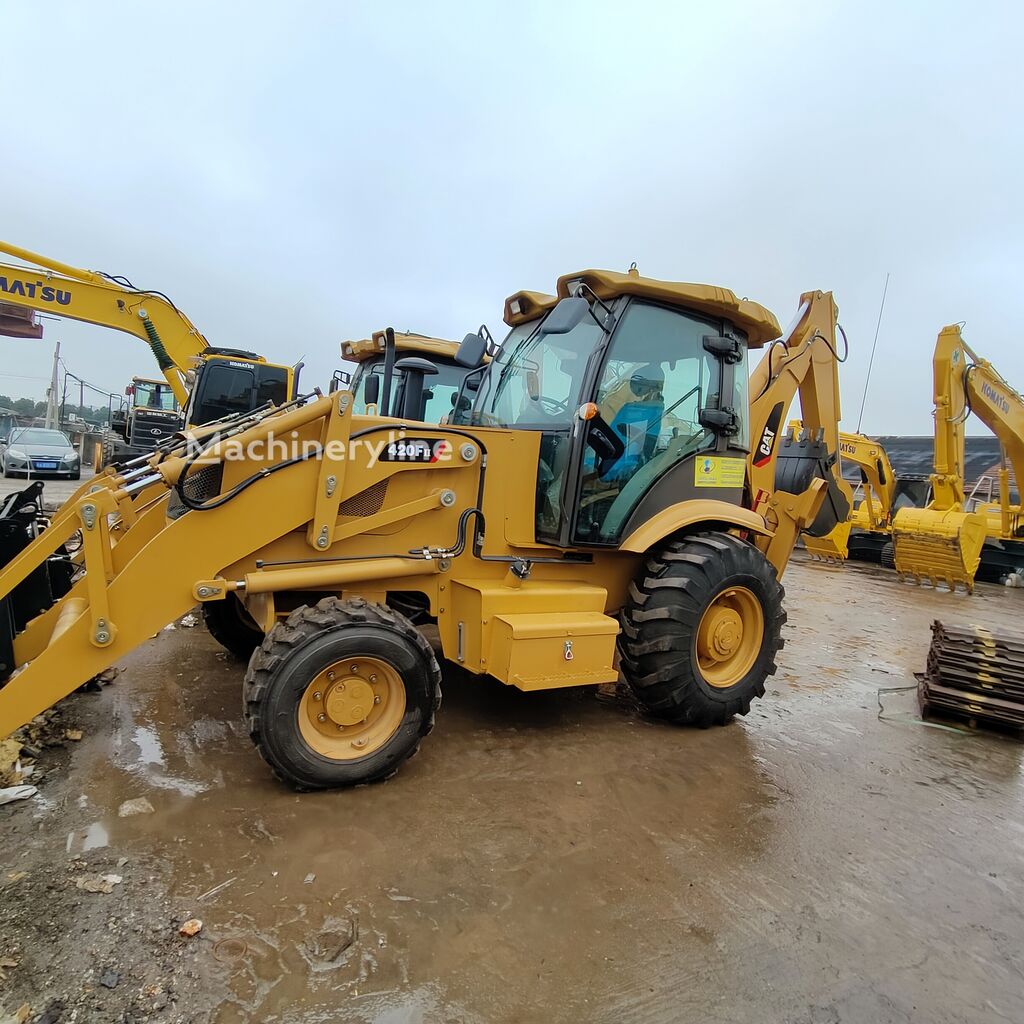 Novi Caterpillar 420F bager-utovarivač
