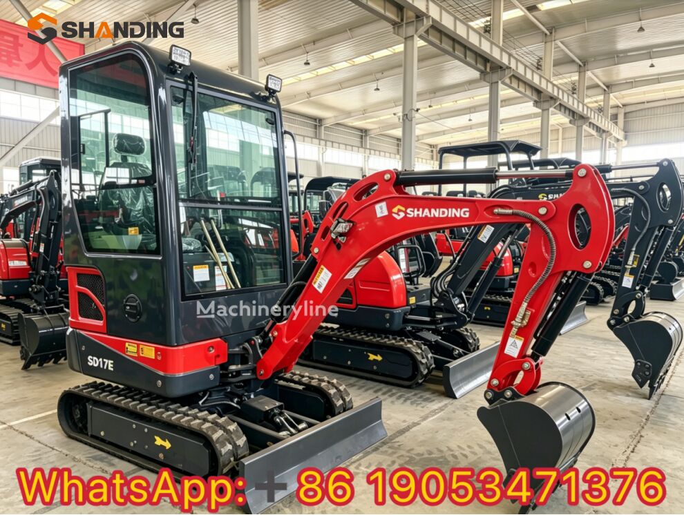 Novi Kubota SD17E mini bager