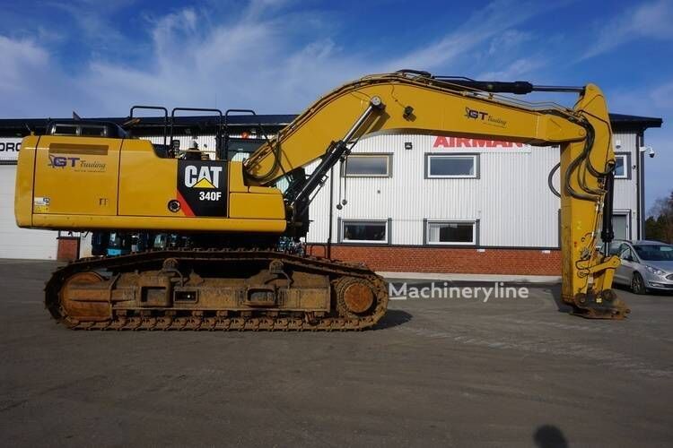 Caterpillar 340F bager guseničar