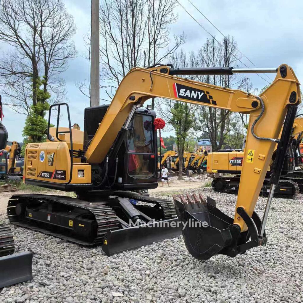 Sany SY75C mini bager