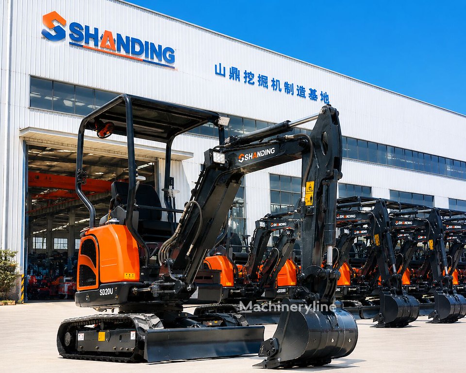 Novi Kubota SD20U mini bager